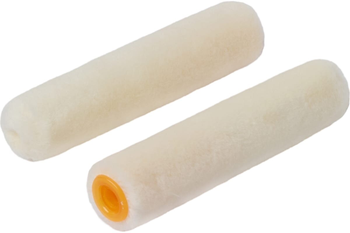 Ролик для валика Arch / Арч PRO GOLD бюгельный без ручки, из мохера, ворс 4мм, диаметр 15мм, длина 100мм, в упаковке 2шт. / строительство и ремонт