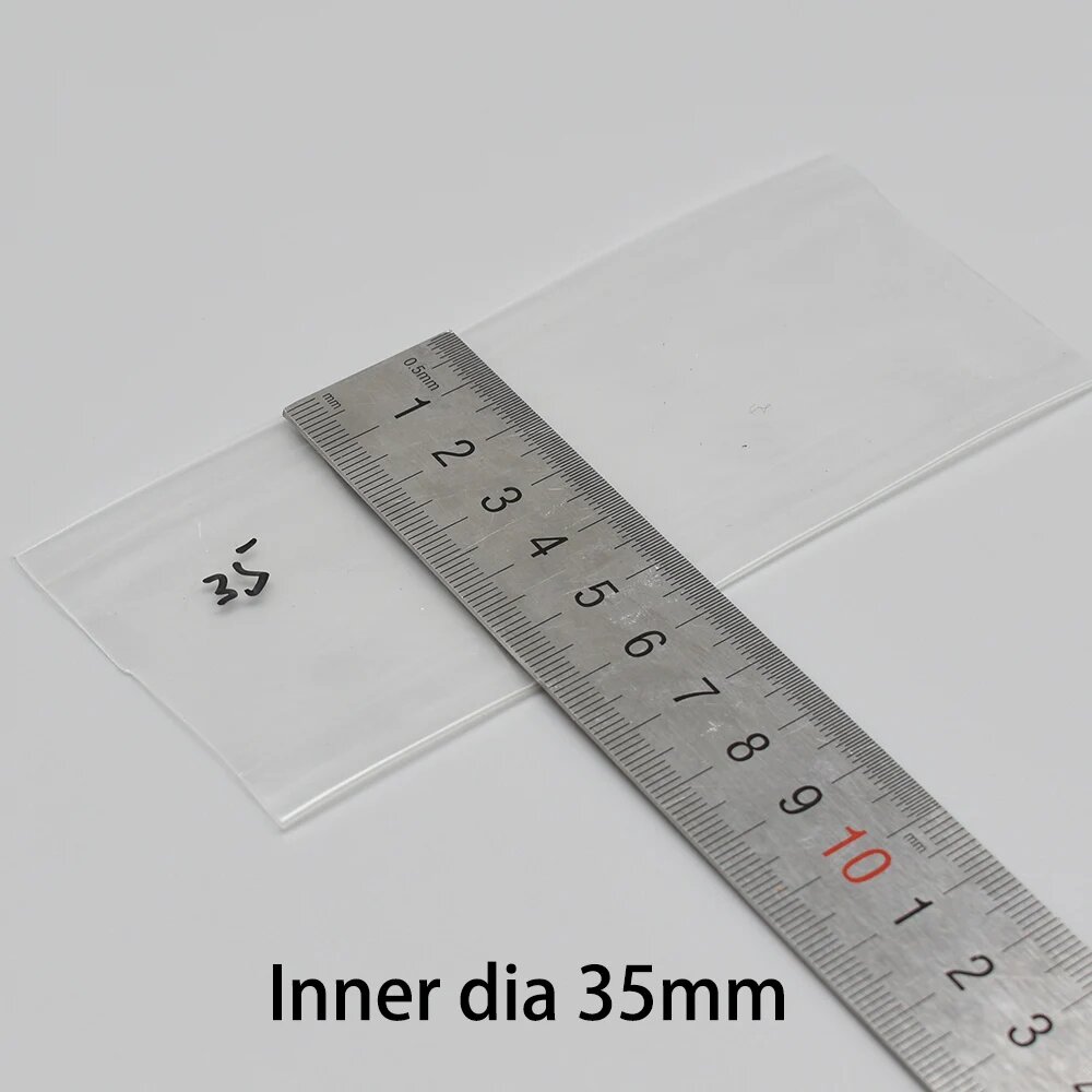 Термоусадочная трубка RiccoDi 1 метр 2:1 прозрачная Transparent 35mm