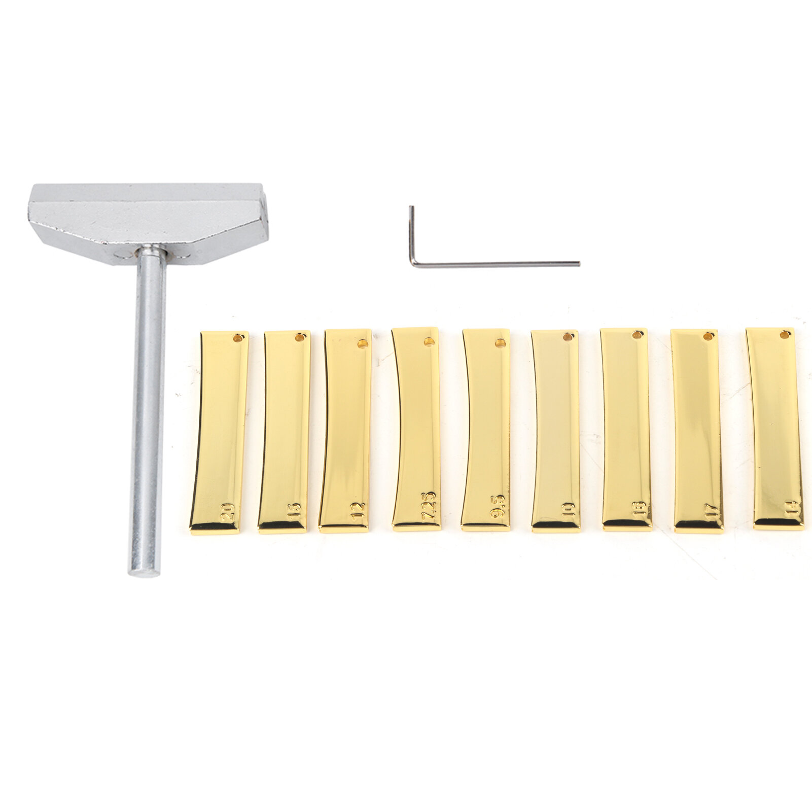 Guitar Press Caul Tool Electric Guitar Fret Press Caul Insert Set Guitar Repairing Tool Set