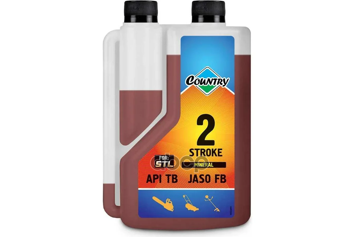 Масло моторное Country Country ST-507 2Т STIHL минеральное 1 л 55324 Country арт. 55324