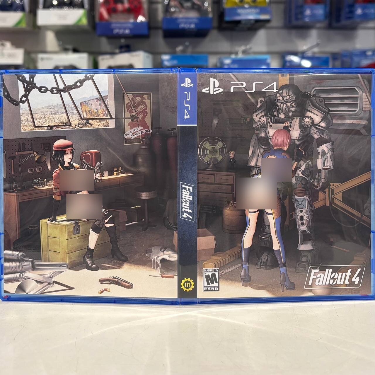 Игра "Fallout 4" PS4 - Кастомная обложка для диска №7