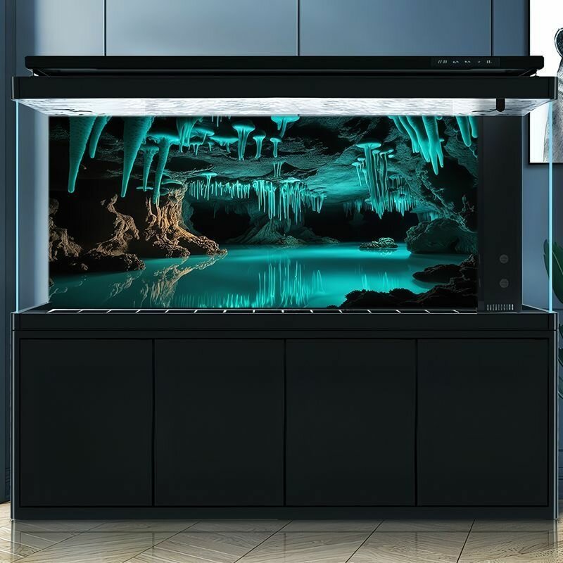 Фон для аквариума Декорации обои, 50x80см