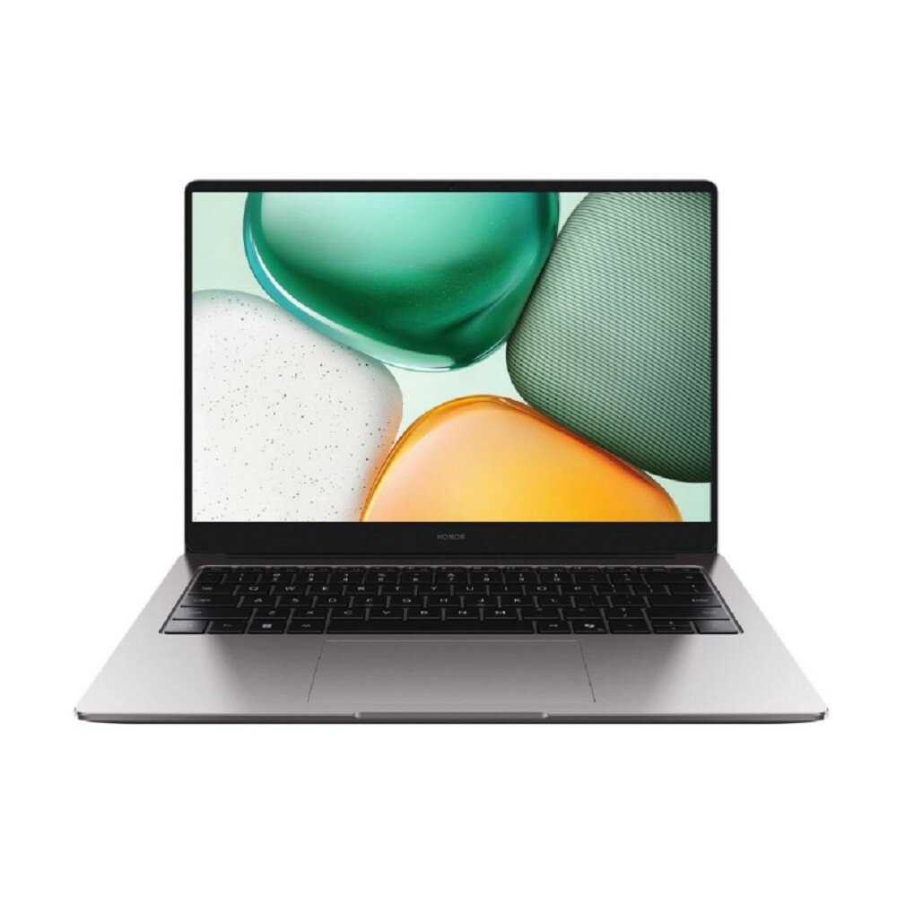Ноутбук Honor MagicBook X14 2025 14", Intel Core i5, 16 ГБ ОЗУ, SSD 512 ГБ, Матовый экран, серый