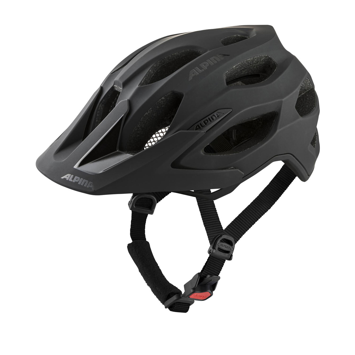 Велошлем ALPINA Carapax 2.0 Black Matt (см:57-62)