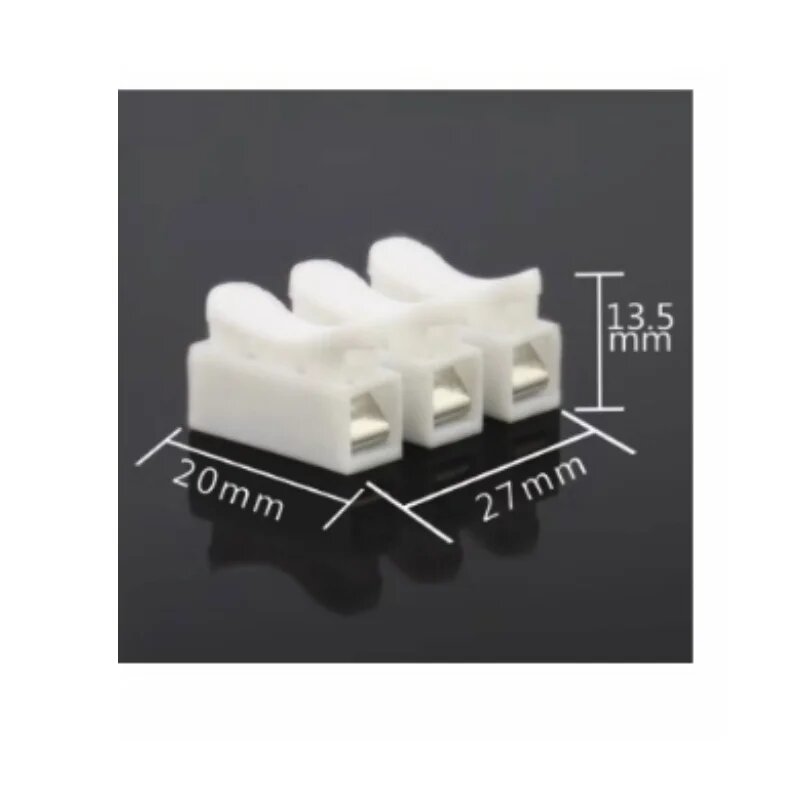 Обжимные клеммы CH-2/CH-3 для светодиодной ленты QTY 20pcs, CH-3