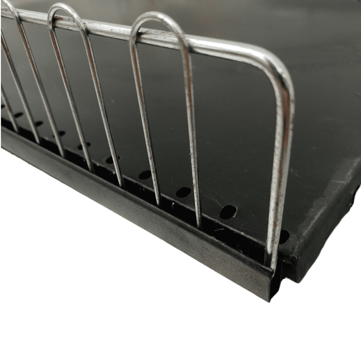 Ограничитель полки СК 1240x70 мм серый 10 шт.