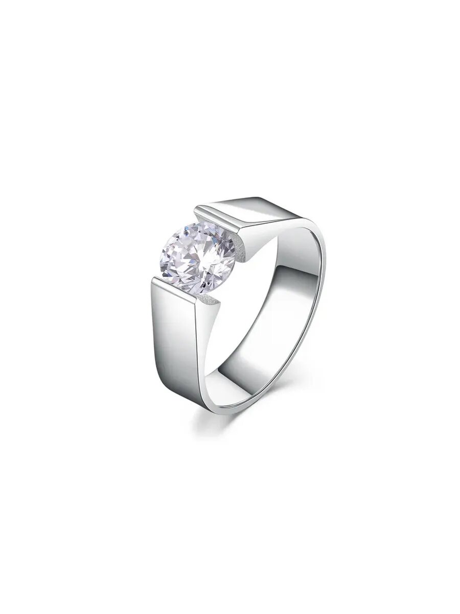 Кольцо, фианит, кристалл, циркон