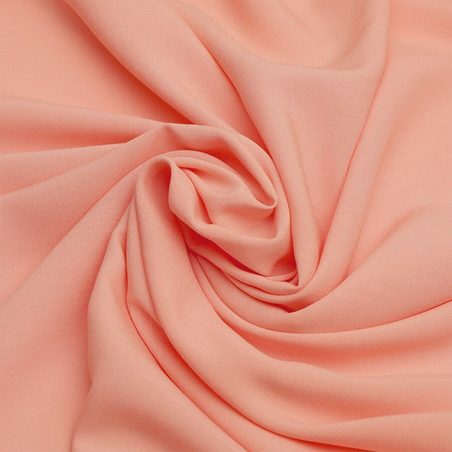 Ткань Штапель TBY Vi-30-38 плот 110г/м2 100% вискоза шир. 145 см цв.38 розовый уп.2м