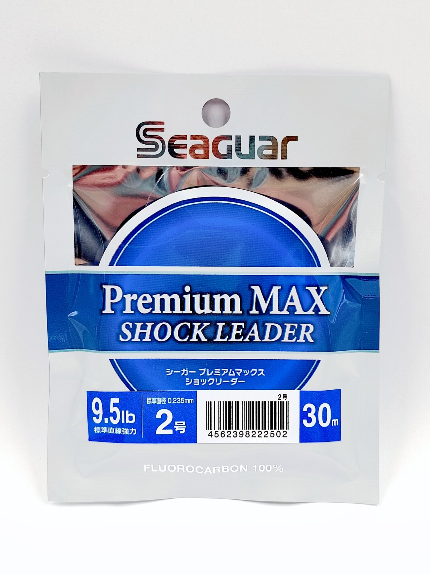 Флюорокарбон SEAGUAR PREMIUM MAX Shock Leader 30m #2 (9.5lb/0.235mm)