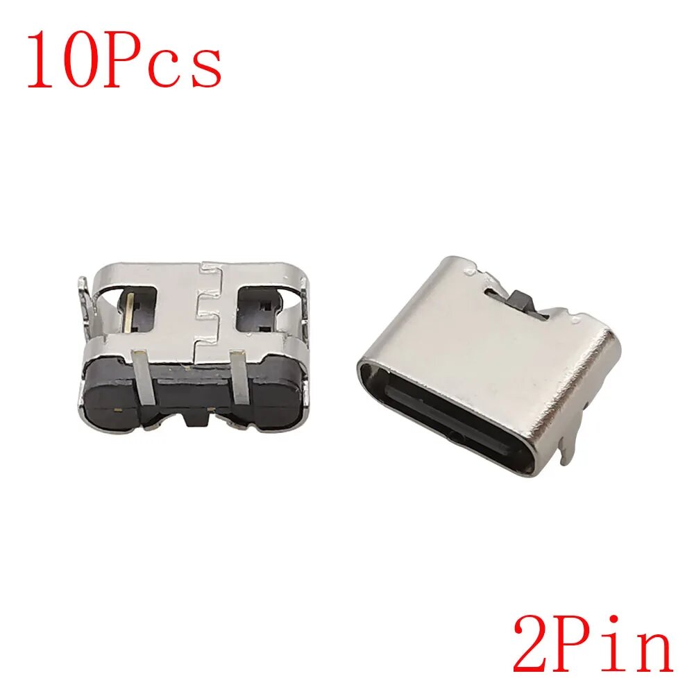 USB Type-C разъем гнездо 2/6/16/24 Pin 2Pin