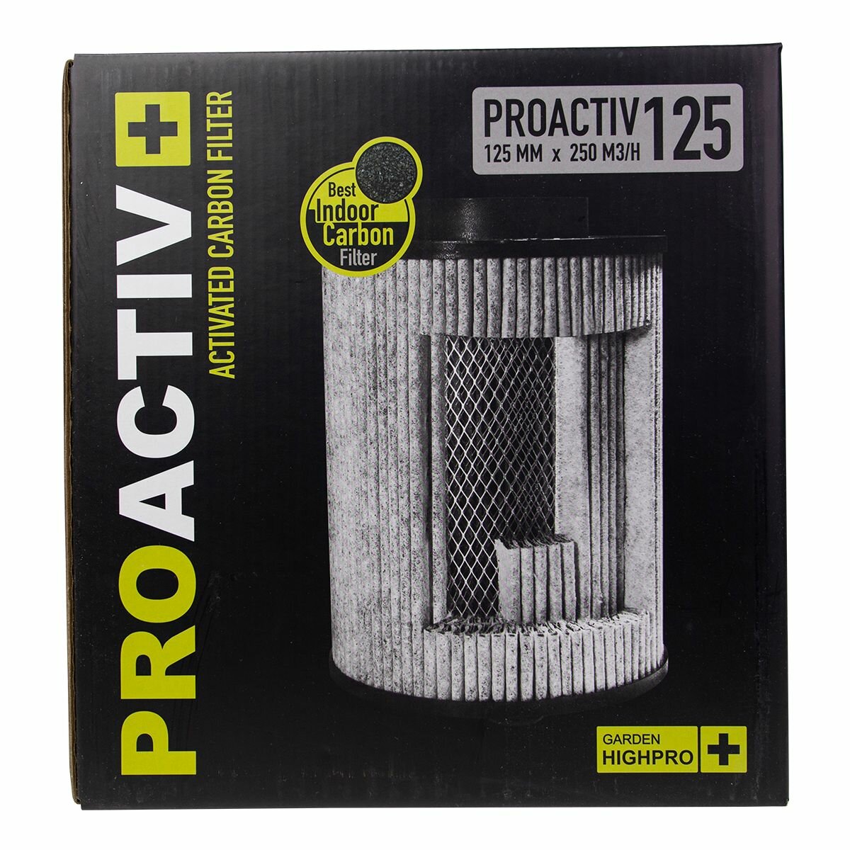 Угольный фильтр PROACTIVE 250 м3 / 125 мм