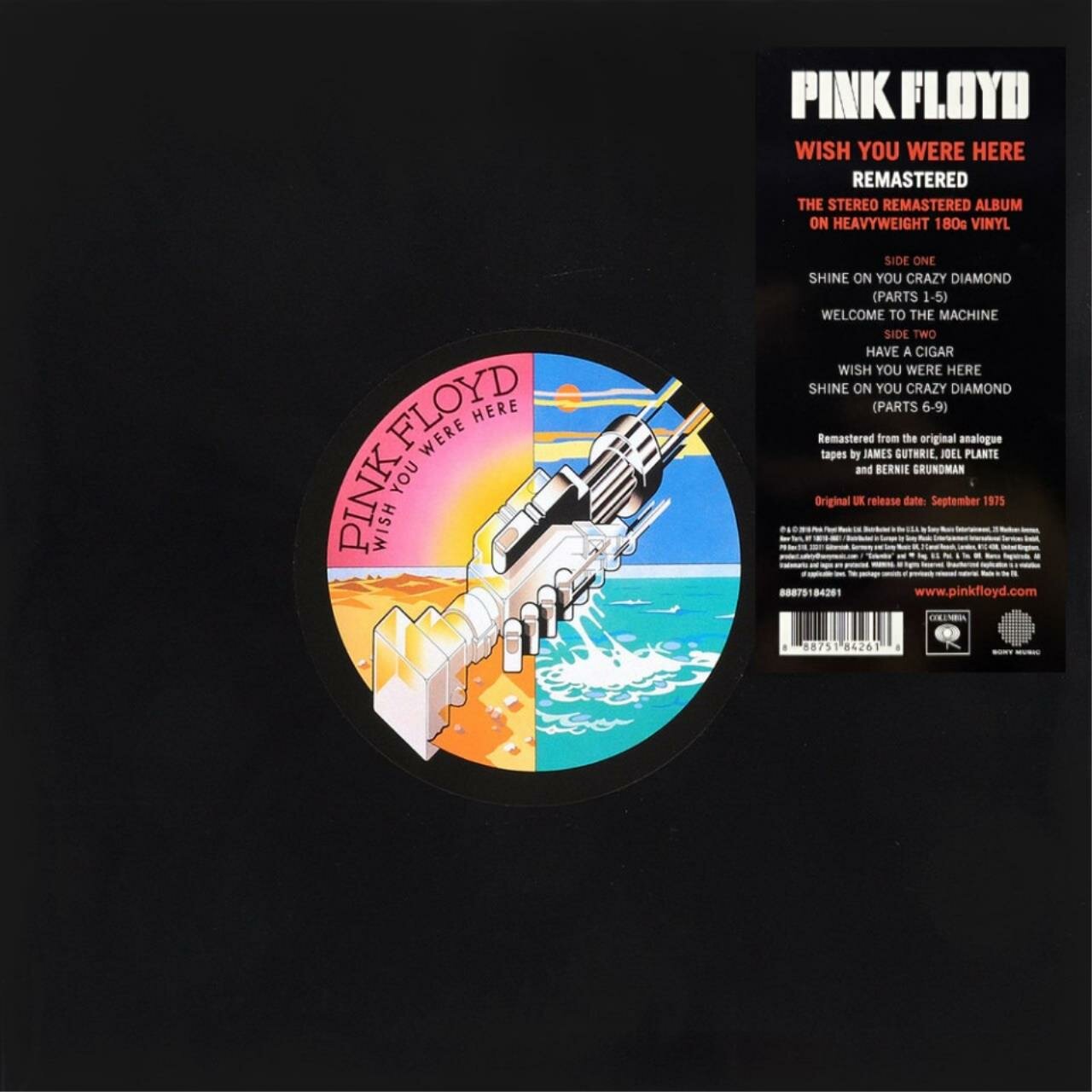 Виниловая пластинка Pink Floyd - Wish You Were Here (Repress 2025)