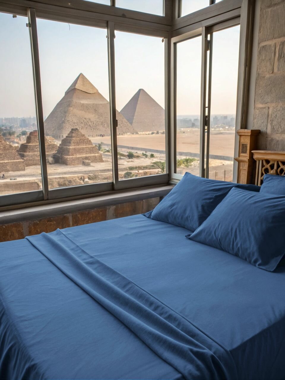 Пододеяльник сатин Браш 150х200 - "Голубой топаз"