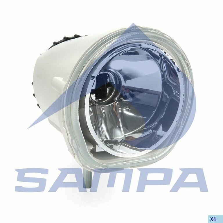 Фара противотуманная наружная для Ивеко Стралис арт 062068 SAMPA