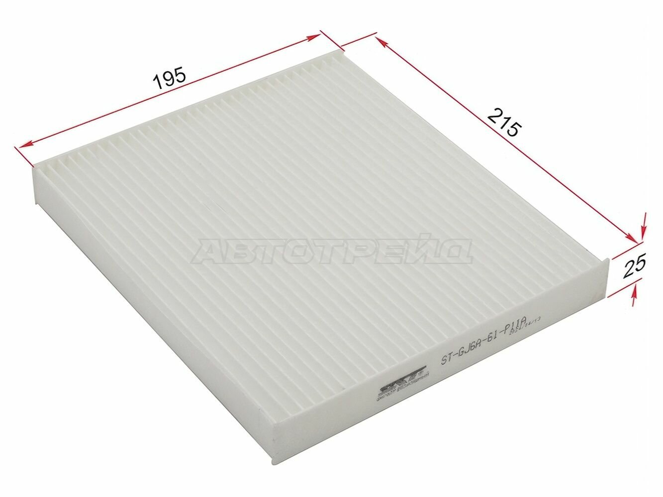 Фильтр салона для Мазда 6, Демио, Субару Легаси арт STGJ6A61P11A SAT