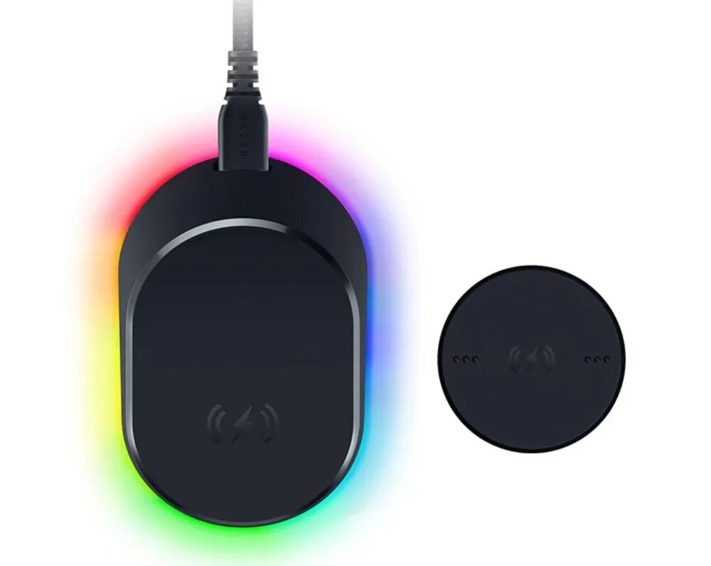 Зарядная станция Razer Mouse Dock Pro B29Q, USB-приемник, чёрный