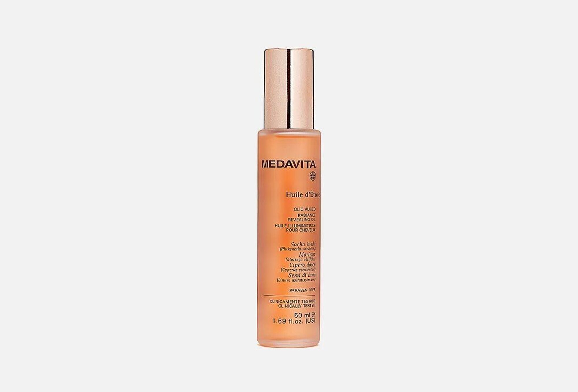 MEDAVITA Питательное масло для блеска и смягчения волос Huile d'Etolle Radiance Revealing Oil 50 мл