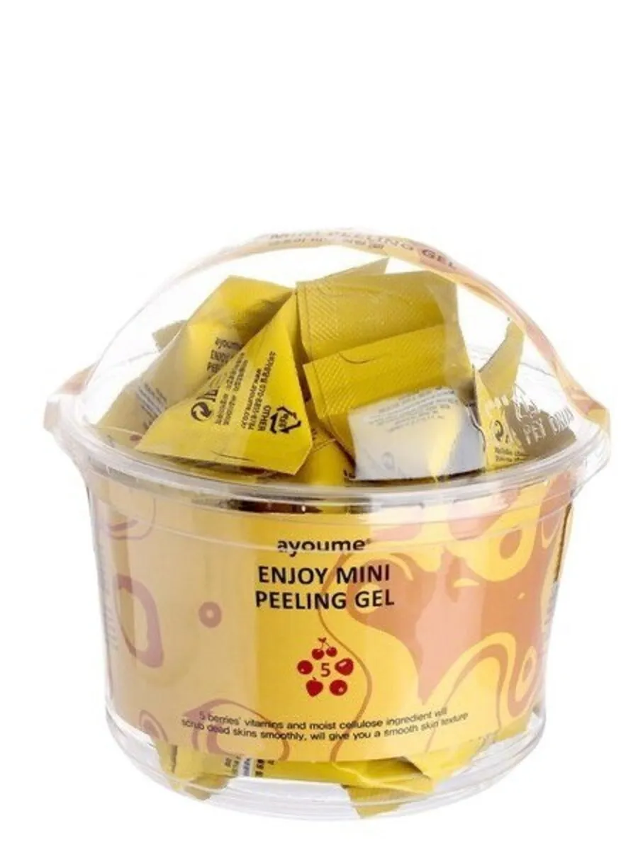 Гель-эксфолиатор Ayoume Enjoy Mini Exfoliator Gel для лица, 30*3 г