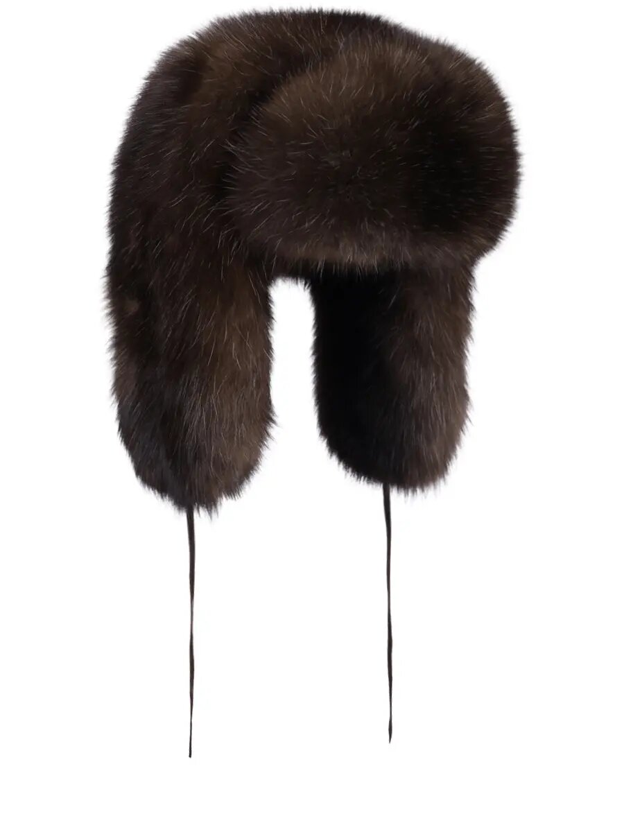 Шапка-ушанка для женщин