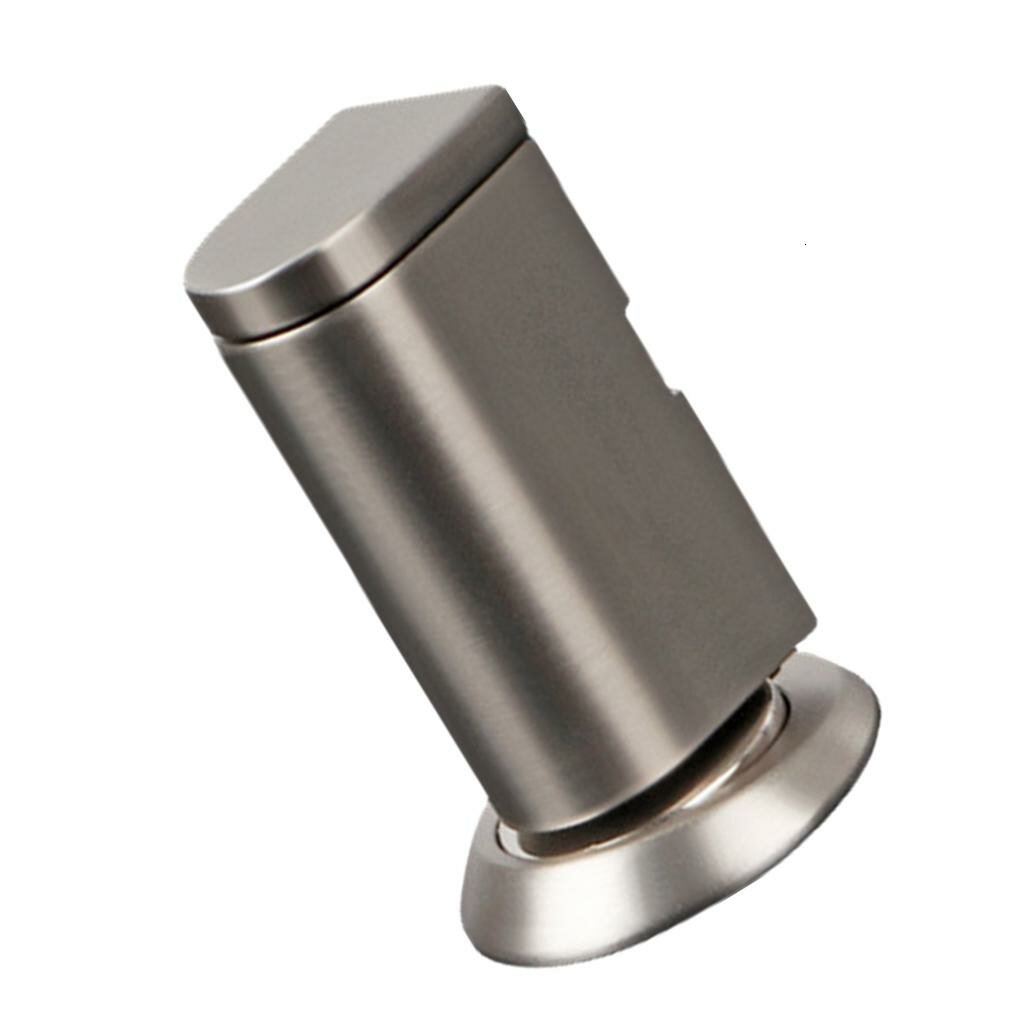 Легко установить магнитные дверные буферы, а не регулировка высоты сверла, Матовый никель