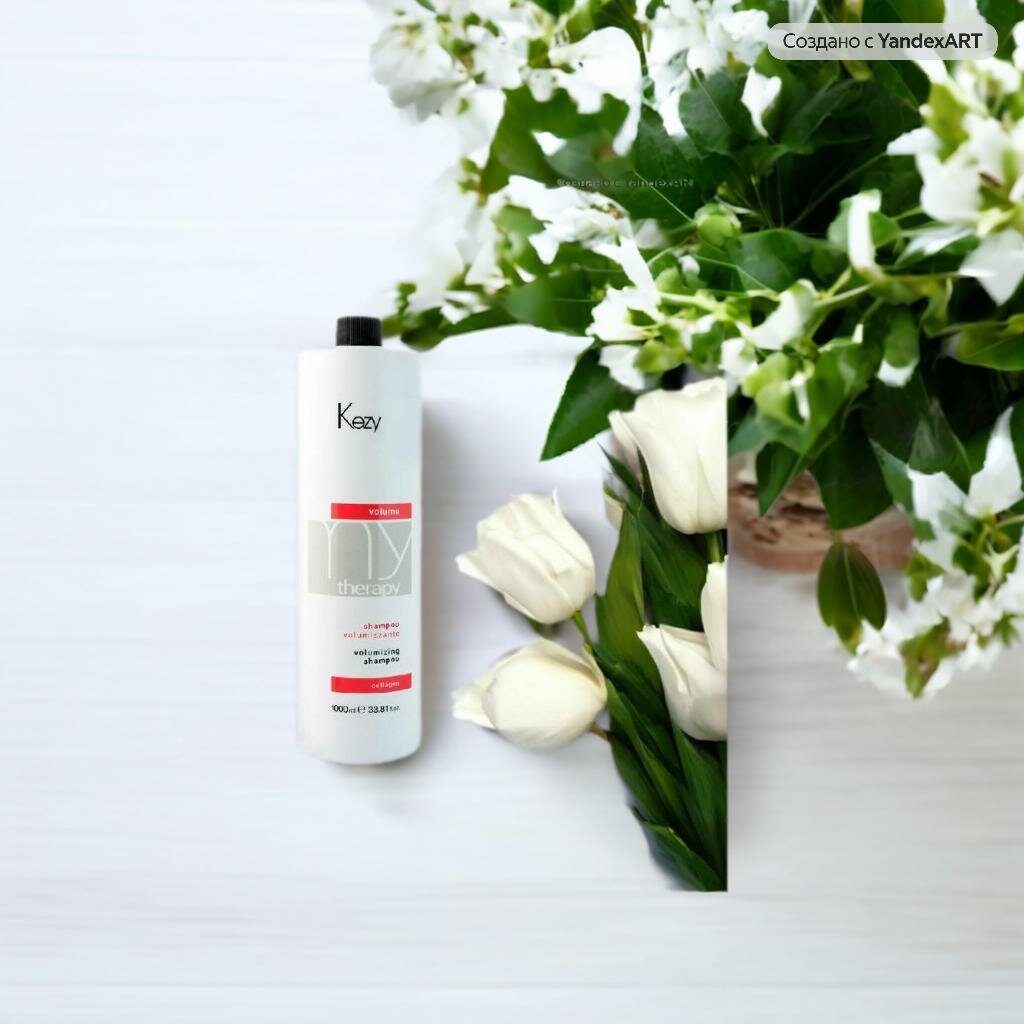 Kezy, Шампунь для придания объема с морским коллагеном My Therapy Volume, 1000 мл