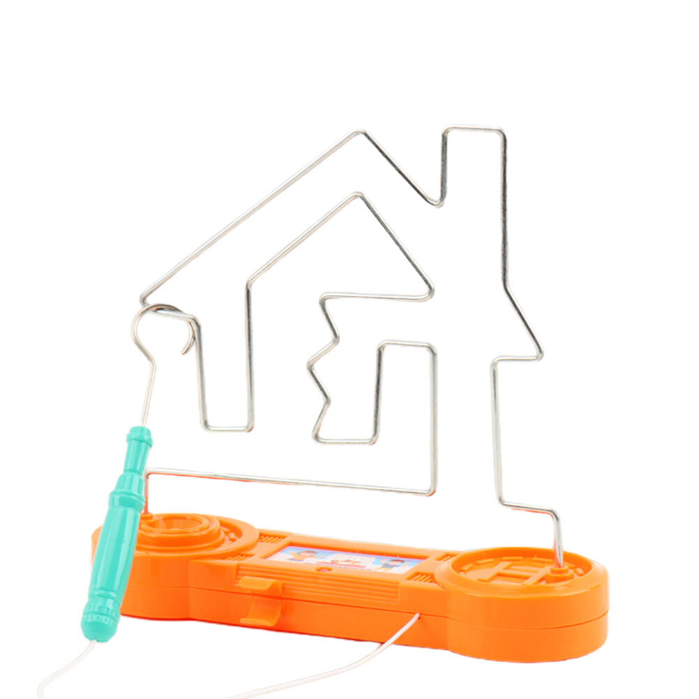 Набор для игры «Электрический лабиринт» — забавные игрушки для научных экспериментов, развивающая игра-лабиринт для детей и взрослых.