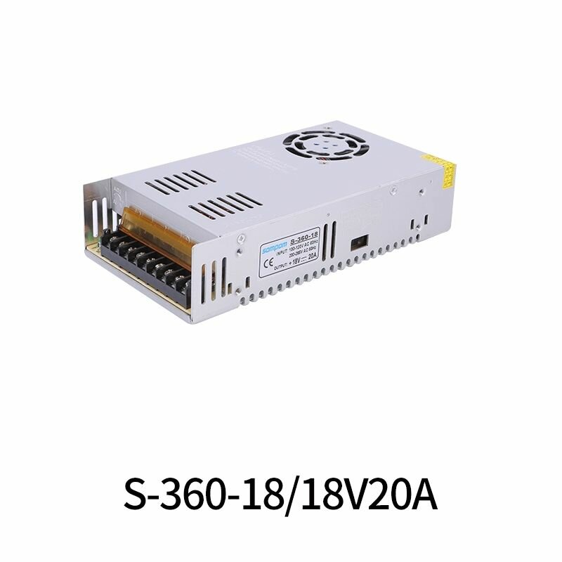 Блок питания 18V 20A 360W, источник питания S-360-18