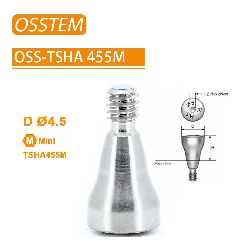 Аксессуары для имплантов Dentium ITI Straumann Osstem OSS-TSHA455M