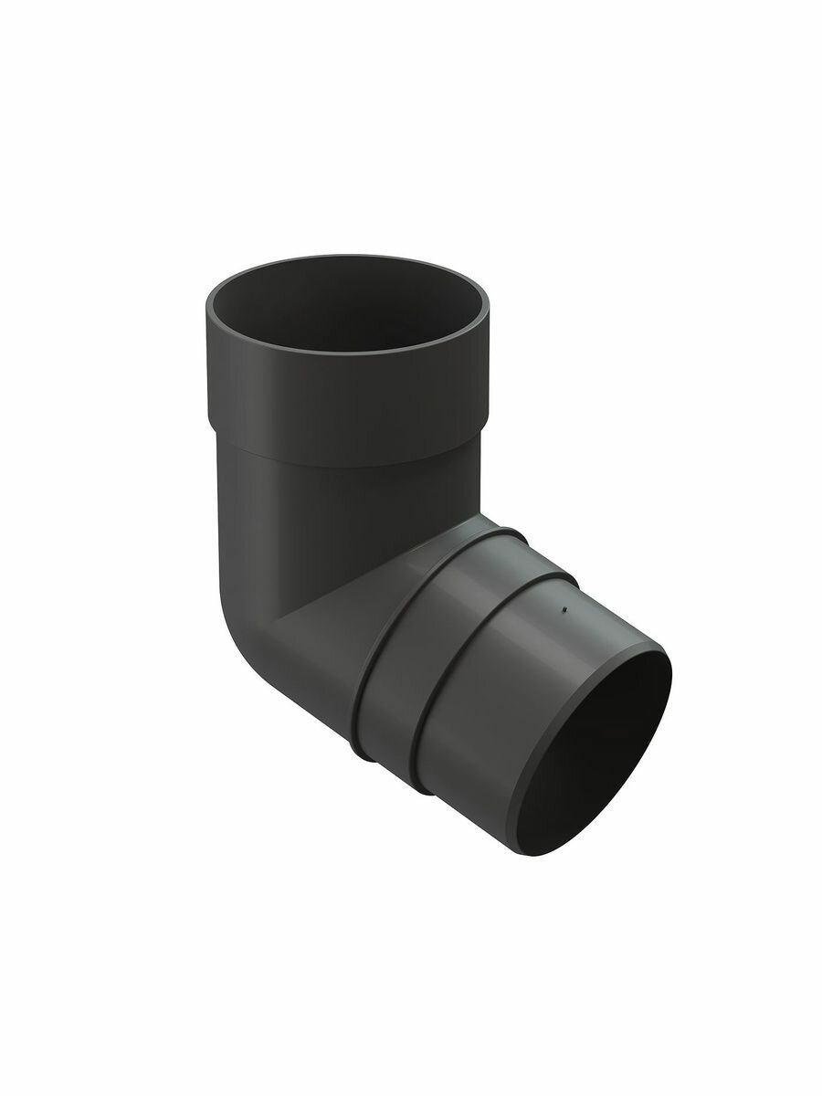 Колено DOCKE (Дёке) PREMIUM (72 градуса; графит), 1шт.