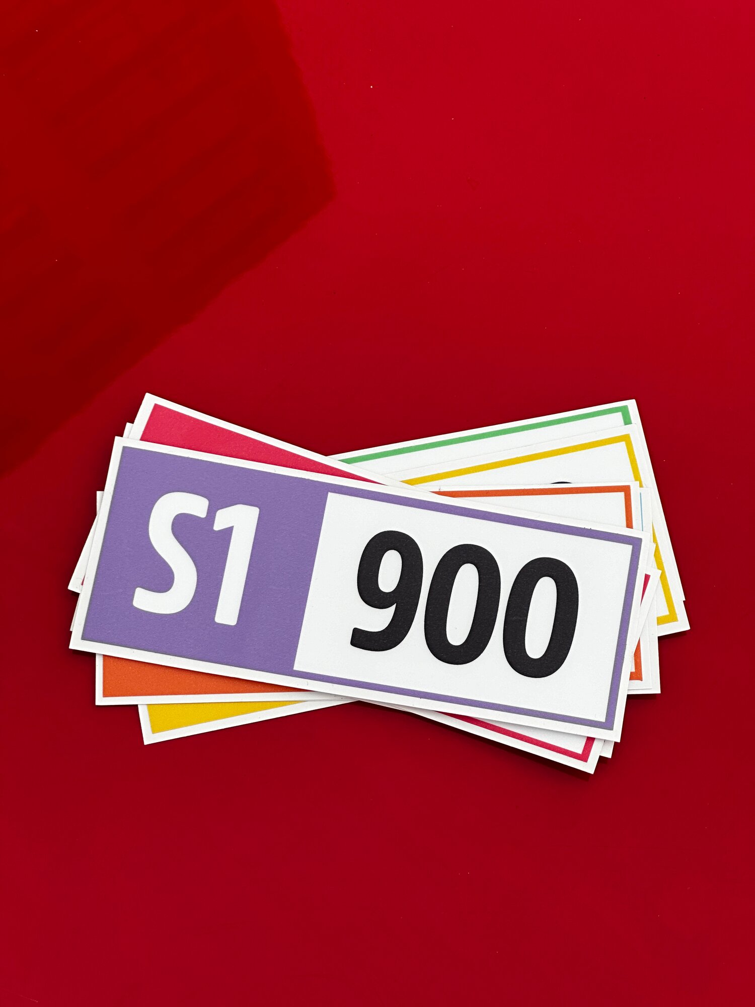 Набор стикеров "Forza Horizon", 7 шт, Индекс производительности, 13 см.