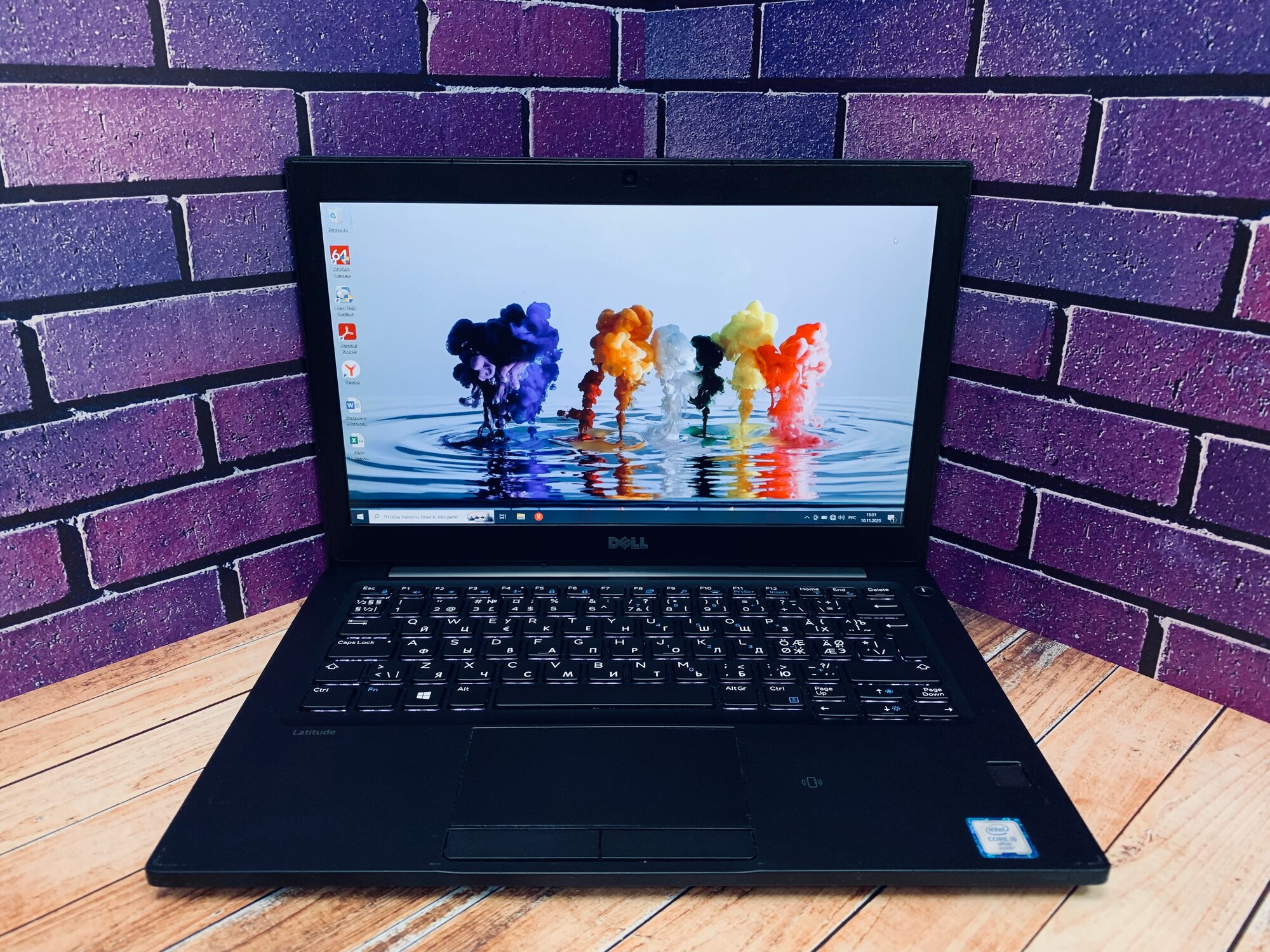 Ноутбук Dell Latitude 7280 12.5"/1920x1080/IPS/Intel Core i5 6300U/8Gb/SSD 256Gb/Intel HD Graphics 520/Windows 10