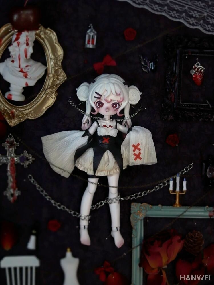 Готическая кукла BJD 12 мин. эксклюзивная NYSSA-