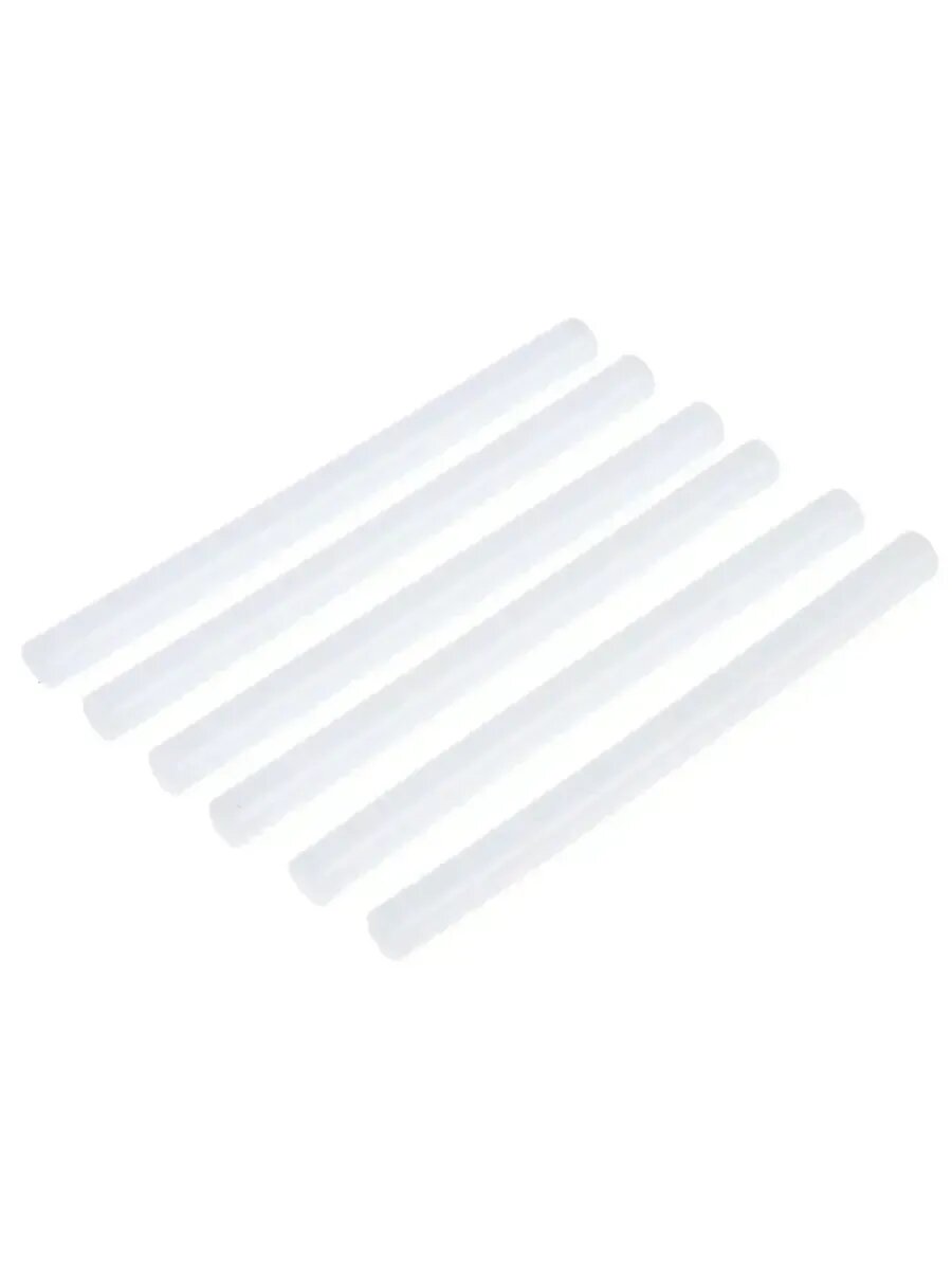 Клеевые стержни 7 мм для творчества и ремонта 6 шт