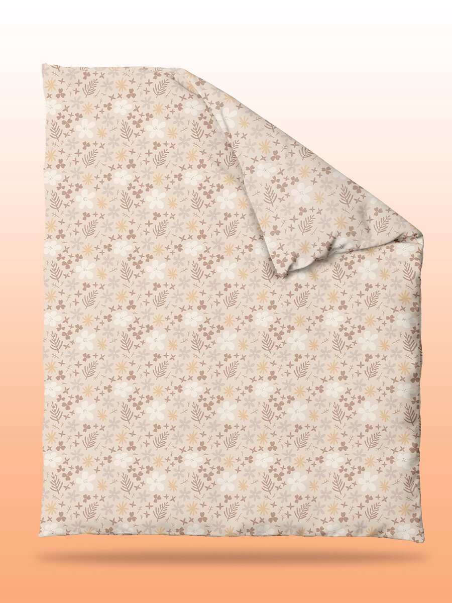 Пододеяльник Василиса 1,5-спальный 145х215 см, Поплин, хлопок 100%, Танец красок