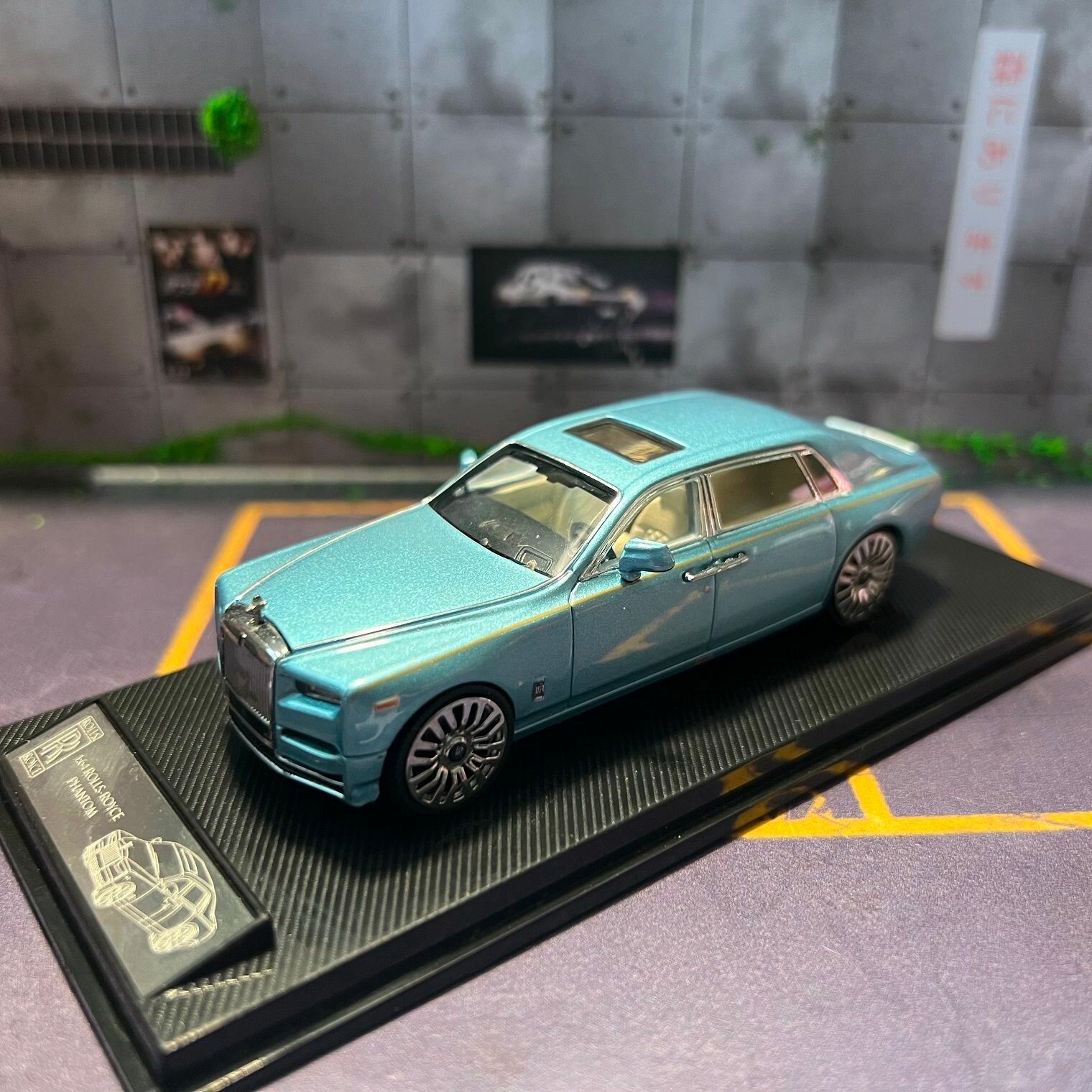 1:64 SCA Rolls-Royce Phantom 8 Модель автомобильного сплава