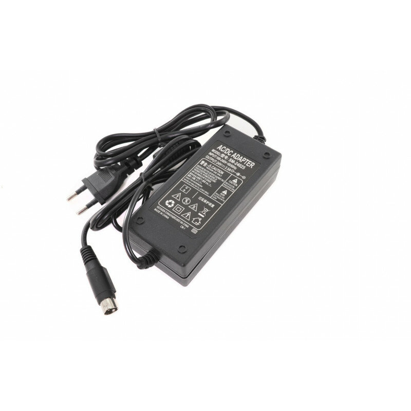 Адаптер блок питания Dajing DJ-240250-SA YC60-2402500 KX-2425-KXF PW-060A-1Y240 FJ-SW2402500 MYX-2402500 24V-2.5A 3-pin