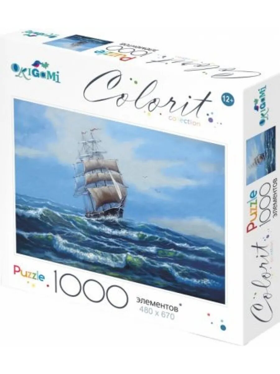 Colorit collection. Пазл. 1000Эл. Поднять паруса! 05573