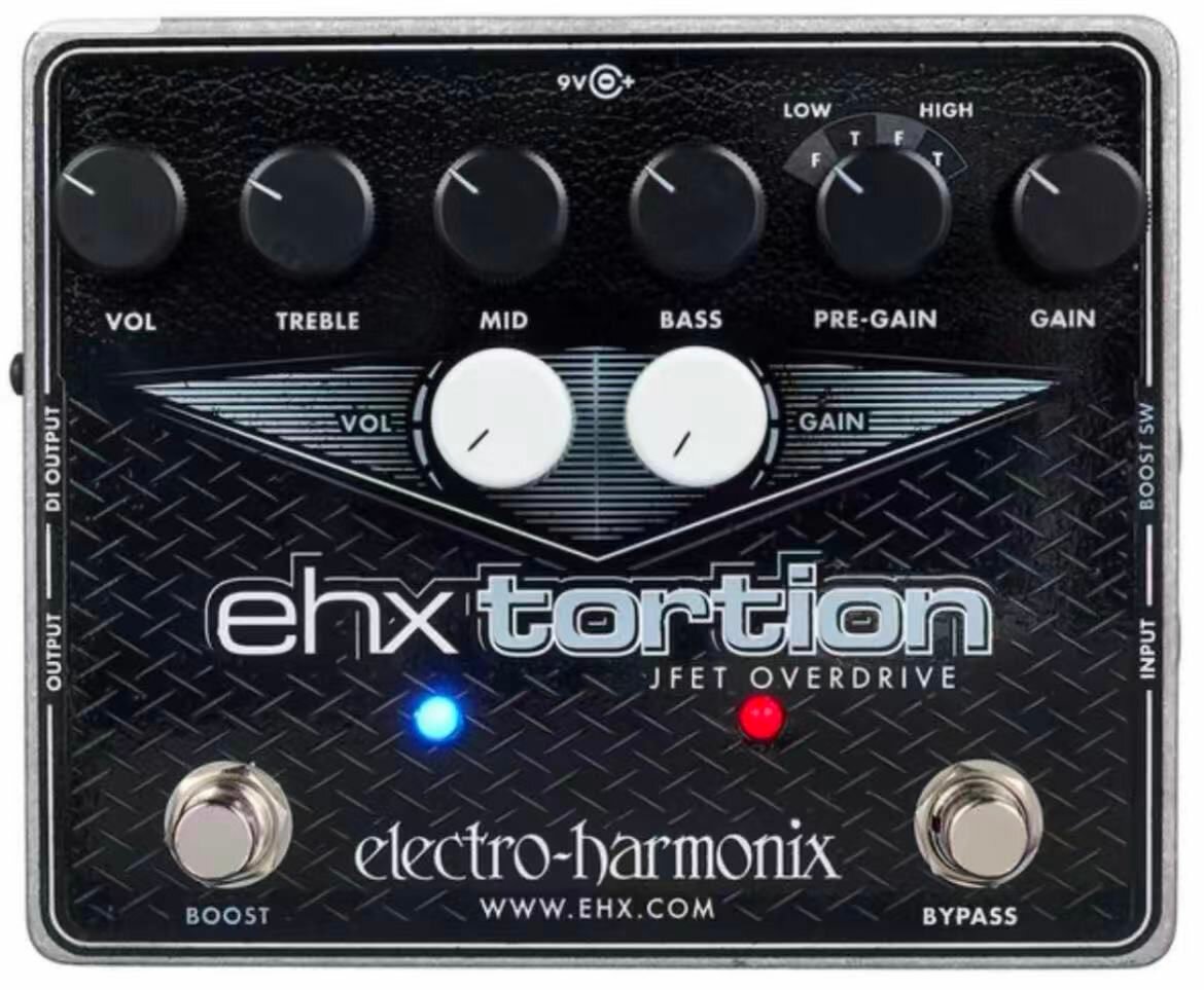 Electro-Harmonix (EHX) Tortion JFET Overdrive/ Электрогитарный эффектор/Педаль эффектов