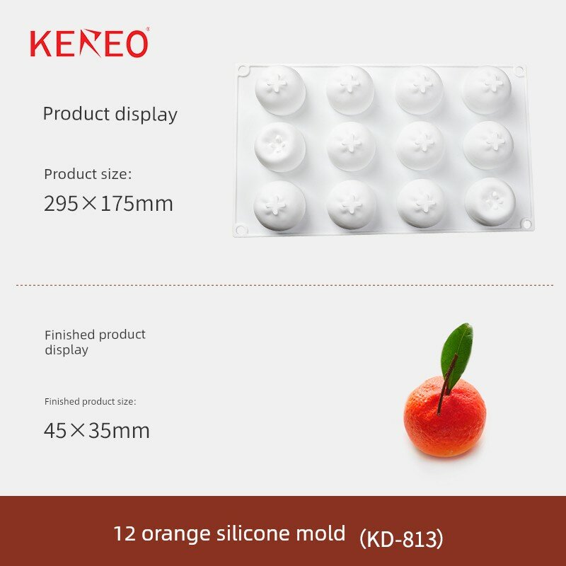 Силиконовая форма для фруктового мусса (ананас, лимон, вишня, манго, малина, персик, апельсин, груша, кокос) и