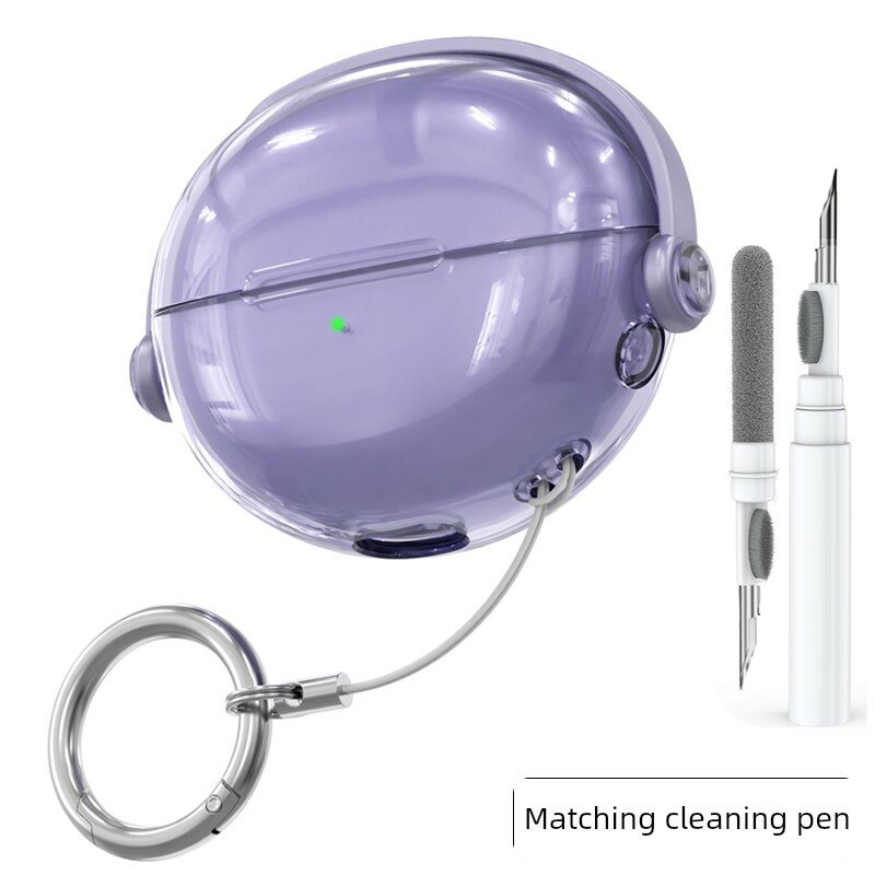 Подходит для защитного чехла для наушников Huawei FreeClip, защитный чехол для наушников Huawei FreeClip, прозрачный