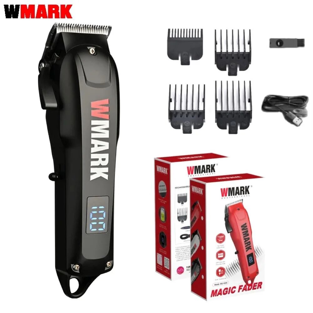 Профессиональная машинка для стрижки волос WMARK NG-1005 WMARK NG-1005 Black