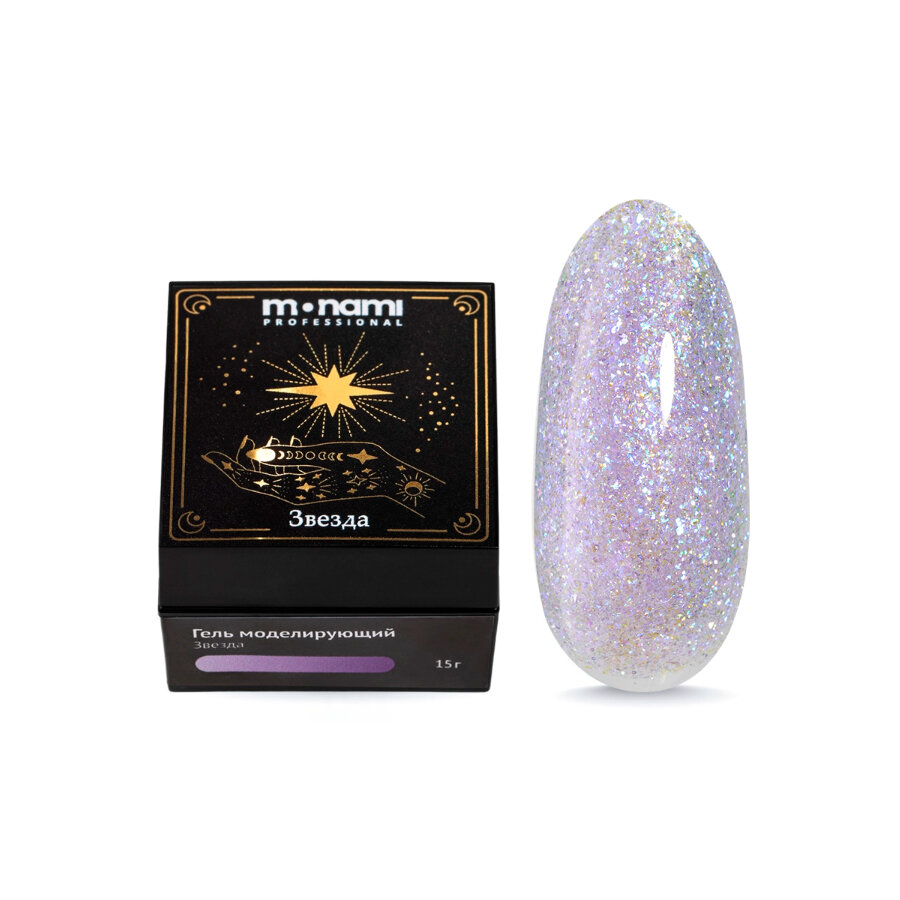 Monami, Гель для наращивания Звезда, 15 г
