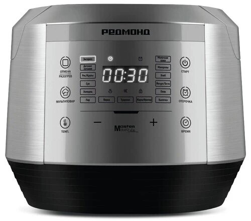 REDMOND Мультиварка RMC-450 , 4,5л,860вт, электр управл, чаша керамика,16 автоматических программ и 29