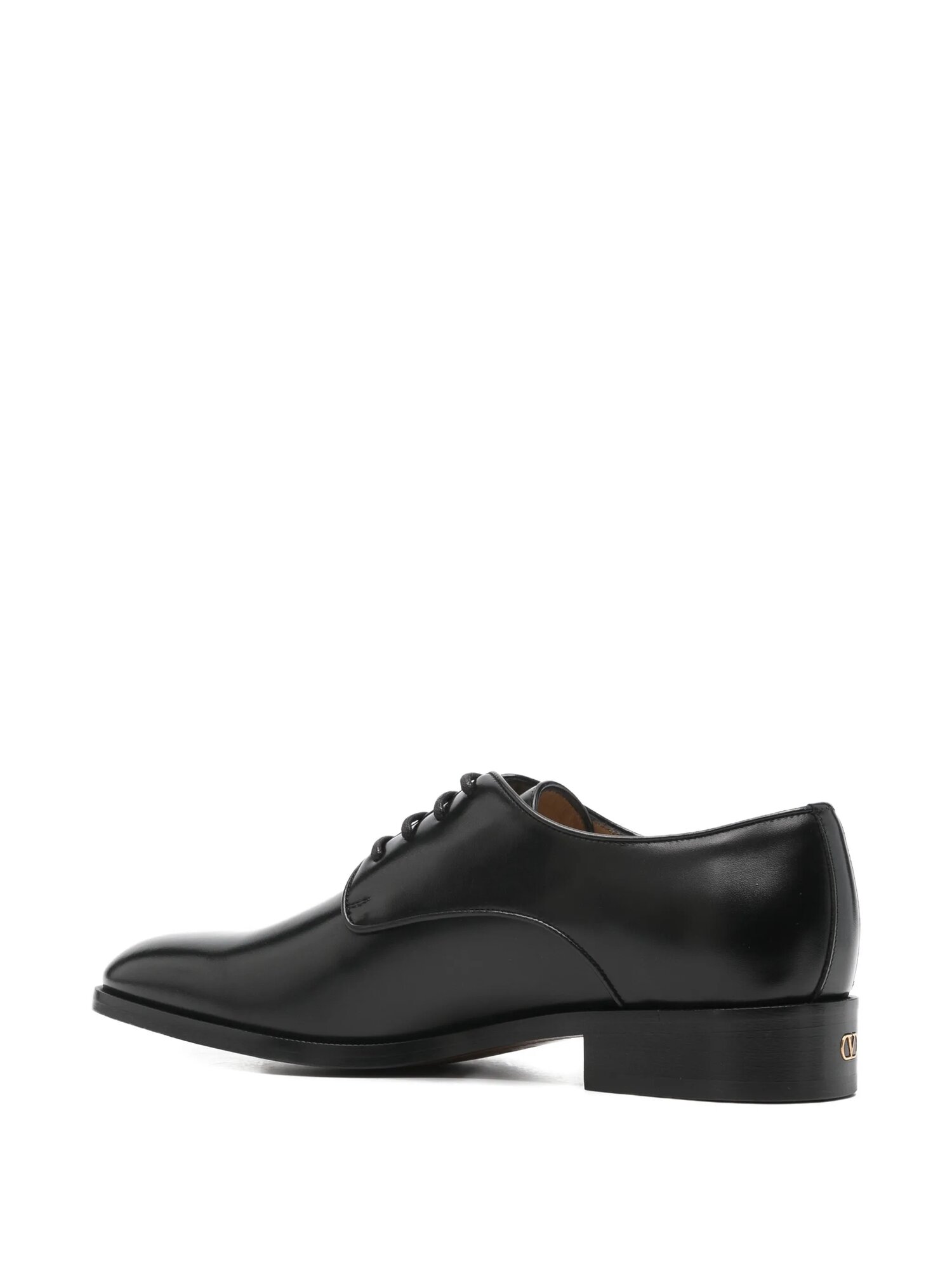 Туфли Valentino Lace-up derby shoes, размер 43,5, black/black — фото 1