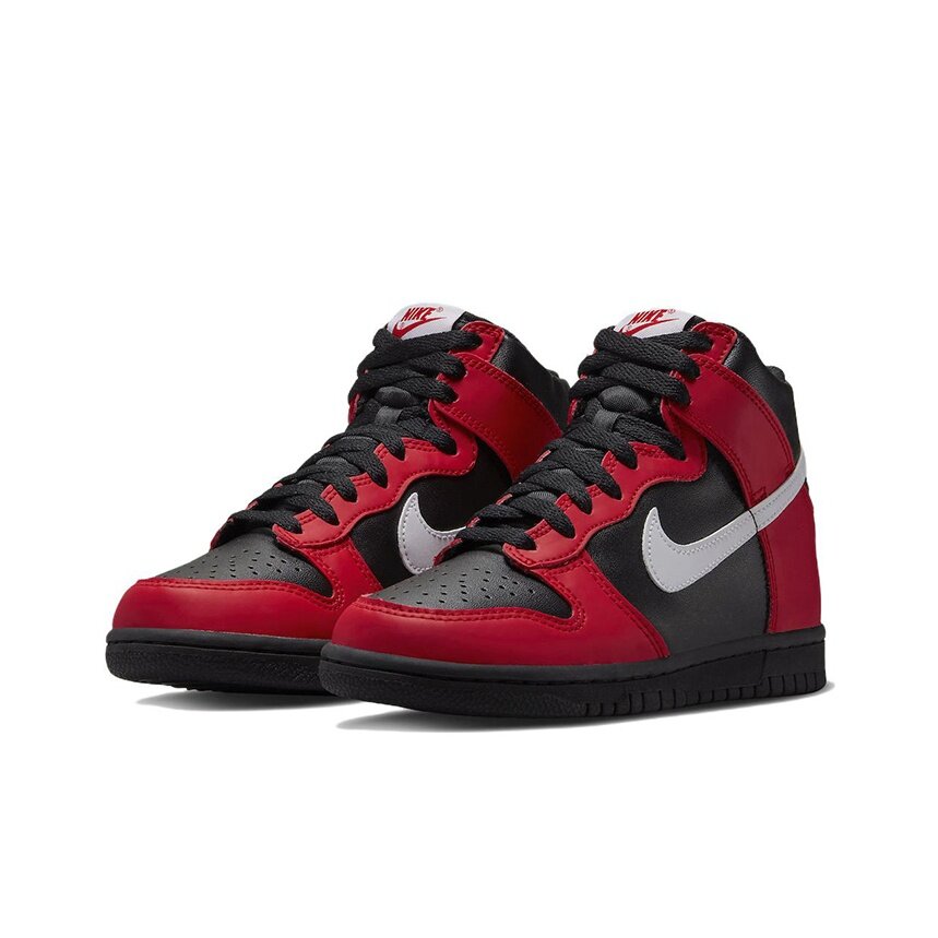 Кеды NIKE Dunk High, размер EU 35,5 стопа (22.5CM), красный — фото 1