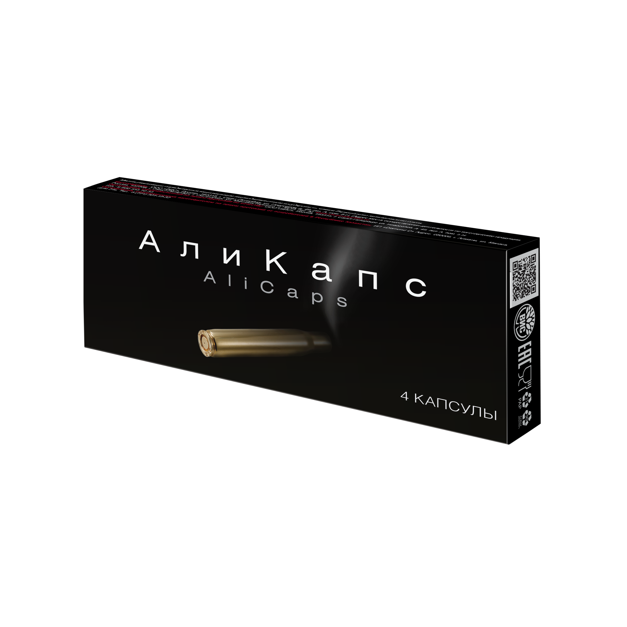 АЛИ Капс, комплекс для мужчин, ВИС, для поддержки мужского сексуального здоровья, витамины, минералы, йохимбин, 4 капсулы