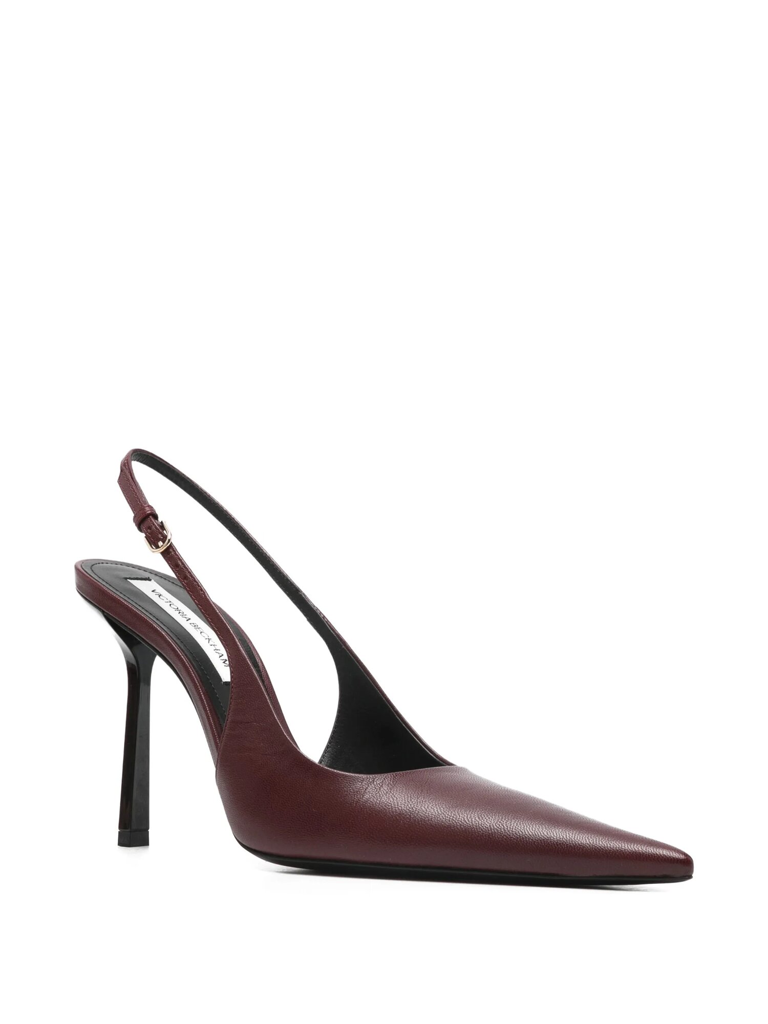 Туфли Victoria Beckham Pointed slingback pumps, размер 39, red — фото 1