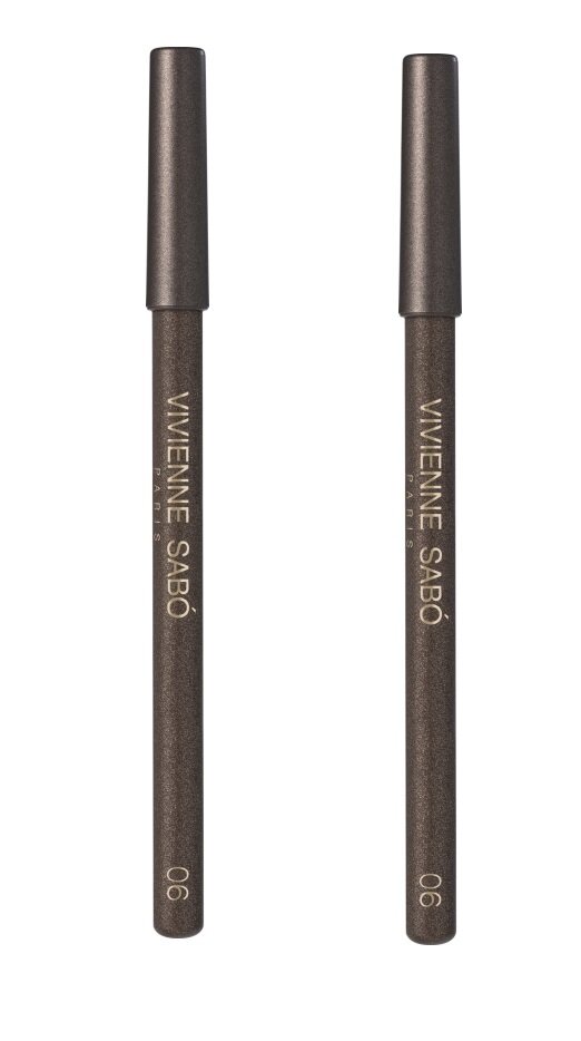 Карандаш для глаз Vivienne Sabo Crayon Contour des Yeux " Merci" 06 2шт
