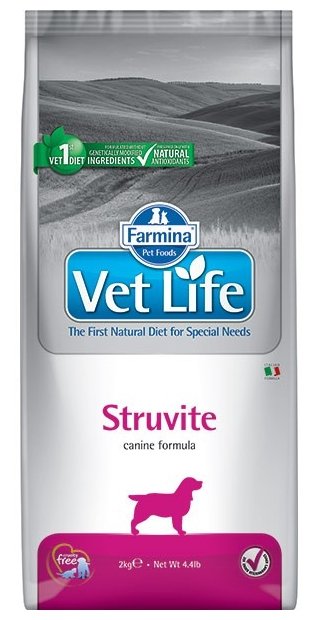 Сухой корм для собак Farmina Vet Life Struvite с курицей 2 кг
