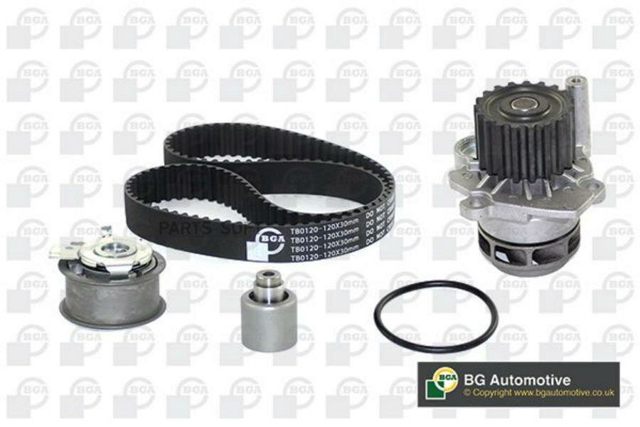 Комплект ГРМ с водяным насосом VAG 1.9-2.0 TDI 00- Bga арт. TB0120CPK-3
